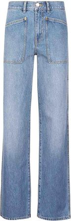 Tory Burch Bootcut Jeans - Dunkles Jeansblau