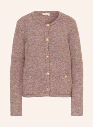 Milano Milano Italy Strickjacke Mit Alpaka beige