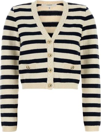 Frame Denim Femme, Pulls, Multicolore, Taille: 38 FR The Harbor Cardigan