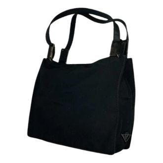 Bottega Veneta Pre-owned Schultertasche aus Stoff - - Pre-owned - Damen - Schwarzk - ONE SIZE