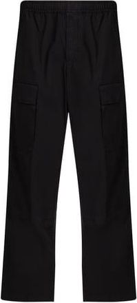 Stone Island Pantalon droit cargo en coton m&eacute;lang&eacute;