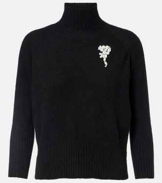 Simone Rocha Pull en cachemire à ornements