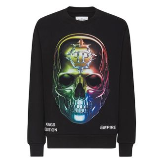 Philipp Plein Herren, Sweatshirts & Hoodies, Schwarzk, 4XLGröße