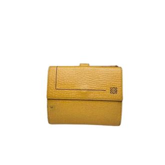Loewe Pre-owned Leder-Portemonnaie - - Pre-owned - Damen - Gelb - ONE SIZE