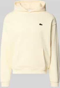 Lacoste Regular Fit Hoodie aus reiner Baumwolle