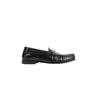 Tom Ford Printed Croc Oscar Loafers