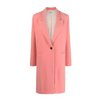 Forte_Forte Rosa Woll-Kaschmirmantel - - Coats - Damen - Rosa - XS