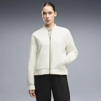 Puma Veste de golf matelass&eacute;e Femme, V&ecirc;tements, Blanc, XXL