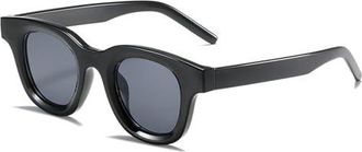 Generic Lunettes De Soleil Unisexes &Agrave; Monture Fine For Hommes Et Femmes, Id&eacute;ales For Les Sports Plein Air Vacances(Black)