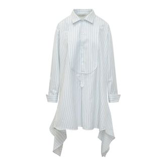 J.W.Anderson Hemdblusenkleid mit Knotendetail - - Blouses & Shirts - Damen - Mehrfarbig - S