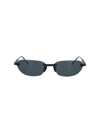 Chimi Eyewear Rimless Oval Sunglasses