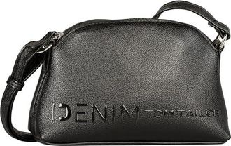 Tom Tailor Denim Zephyra Petit sac à bandoulière pour femme, Noir, s