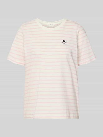 s.Oliver Red Label Regular Fit T-Shirt aus reiner Baumwolle