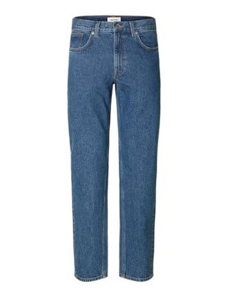 Selected Slh175-Slim Ben Kori Jeans Noos, Denim Bleu m&eacute;dium, 31W / 32L