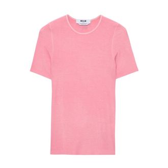 Msgm Msgm, Damen, Oberteile, Rosa, XSGr&ouml;&szlig;e