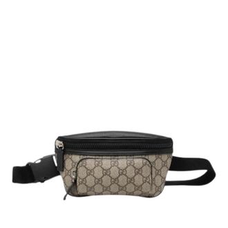 Gucci Sac banane vintage Pre-owned en toile enduite - Femme - Pre-owned - Beige - Taille: ONE Size