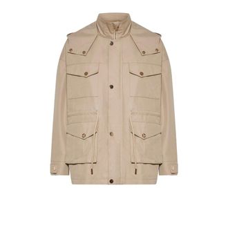 Silvian Heach Damen, Jacken, Beige, SGr&ouml;&szlig;e