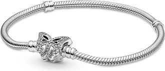 Pandora MOMENTS Armband Schmetterling Silber 590782C01 PANDORA MOMENTS Armband Schmetterling Silber 590782C01-18 cm