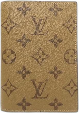 Louis Vuitton unisex, Pre-owned, Brun, Taille: ONE Size Portefeuille Home-Office en Toile Pre-owned