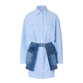 Liu Jo Damen, Blusen & Hemden, Blau, MGr&ouml;&szlig;e