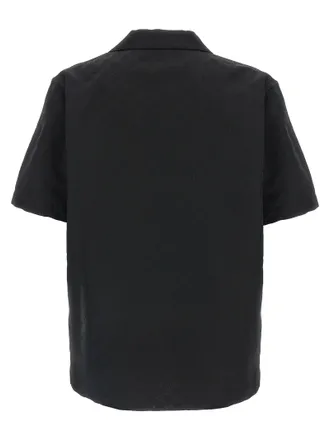 Gucci Mens Black Linen Blouse