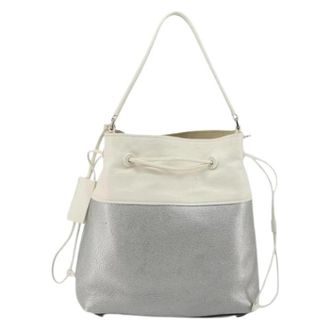 Miu Miu Sac seau Pre-owned - Femme - Pre-owned - Gris - Taille: ONE Size
