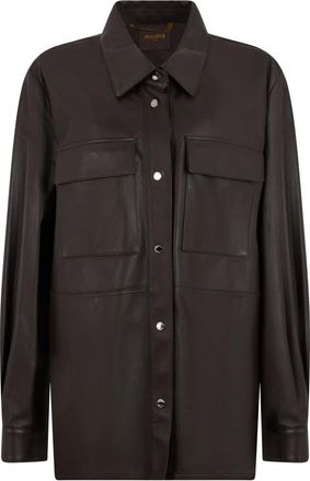 Moorer Nima Jacket - Femme - Vestes - Brun - Taille: 48 FR