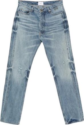 Rhude Distressed Straight-leg Jeans - - Jeans - Herren - Blau - W32