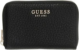 Guess Femme, Accessoires, Noir, Taille: ONE Size Eco Ali Slg Small Zi Wallet
