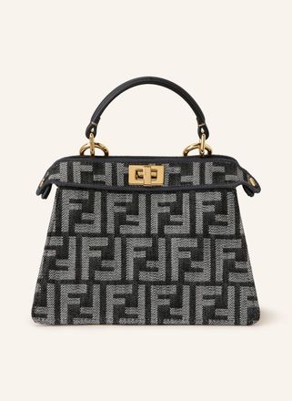 Fendi Handtasche Peekaboo Iseeu schwarz