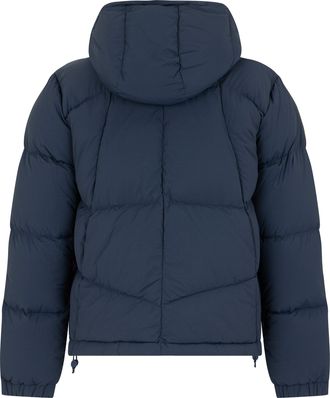 K-Way Hooded Padded Down Jacket - Navy