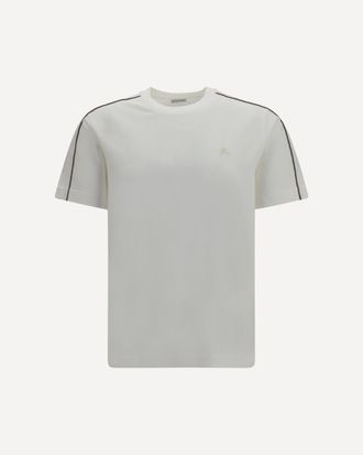 Burberry Cotton T-shirt with embroidered logo Male XL