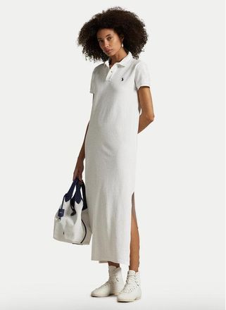 Polo Ralph Lauren Kleid für den Alltag 211968291001 Weiß Regular Fit