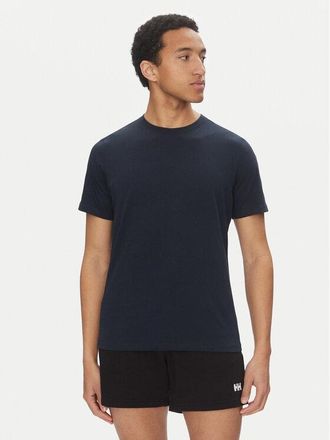 Helly Hansen T-Shirt Crew 34551 Dunkelblau Regular Fit