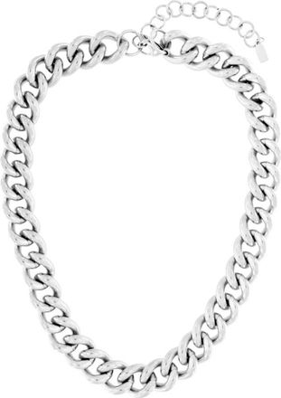 Dansk Copenhagen Chunky Panzer Halskette Wasserdicht Silber - - Accessories - Damen - Grau - ONE SIZE