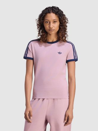 adidas Originals 3S Slim T-Shirt rose