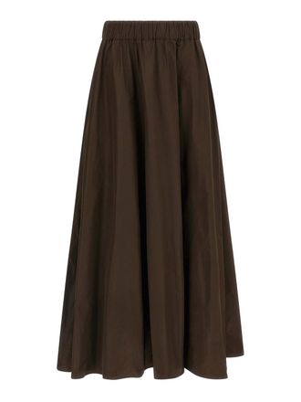 P.A.R.O.S.H. P. A.R. O.S. H. Jupe Midi - Marron