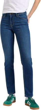Lee Damen Jeans Elly, Slim Straight Fit, Gerades Bein