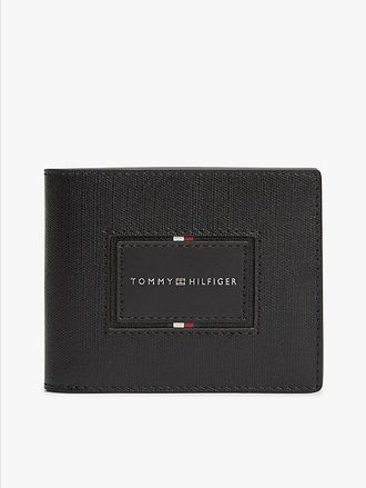Tommy Hilfiger Portefeuille &agrave; deux volets en cuir