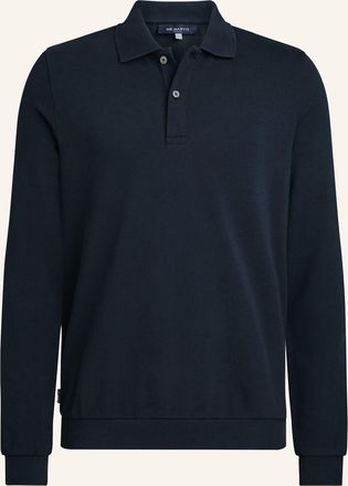 MR MARVIS Mr Marvis Polo The Classic Polo Longsleeve blau