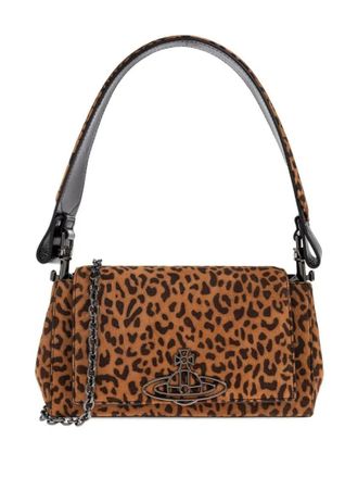 Vivienne Westwood Crossbody Bags - Brown Leopard Print Bag With Orb Detail - Gr. unisize - in Braun - f&uuml;r Damen