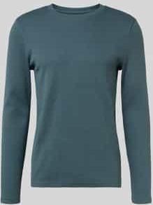 Mc Neal Longsleeve mit Strukturmuster und Rundhalsausschnitt