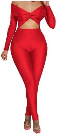 Generic Combinaison Chic Blanche Femme Combinaison Pantalon Femme Chic pour Mariage Robe Ou Combinaison pour Mariage Combinaison Noir Habill&eacute; Combi sous Robe 