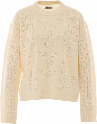 Zadig&Voltaire Pull Col Rond - Beige