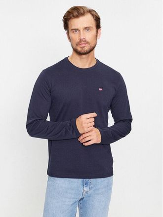 Napapijri Longsleeve Salis NP0A4HN7 Dunkelblau Regular Fit