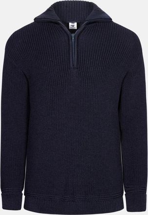 Hanseheld Troyer Hanseheld Wolle Herren Blau