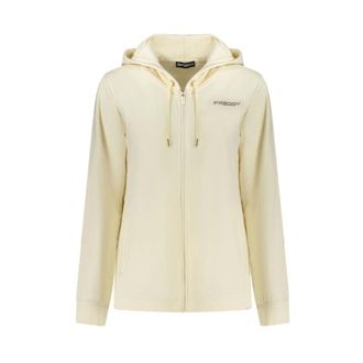 Freddy Femme, Sweatshirts et sweats &agrave; capuche, Blanc, Taille: 44 FR Bianco Cotton SweaT-shirt