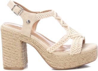 Xti Sandalen 142839 Off-White -H&ouml;he Absatz 10cm