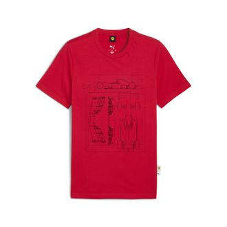 Puma Scuderia Ferrari Sportswear Graphic T-Shirt Herren, Accessoires, Rot, XXL