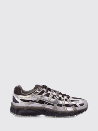 Nike Baskets bicolores P-6000 en cuir et maille avec logo Swoosh